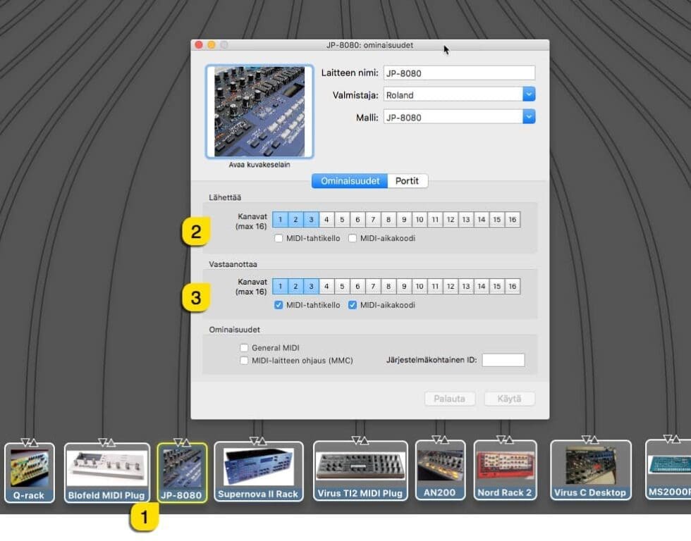 Setting MIDI Devices - AURA Plugins Knowledge Base